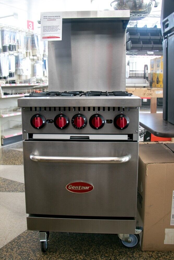 CR4-N Centaur™ Centaur(R) Commercial Range, natural gas | Bresco