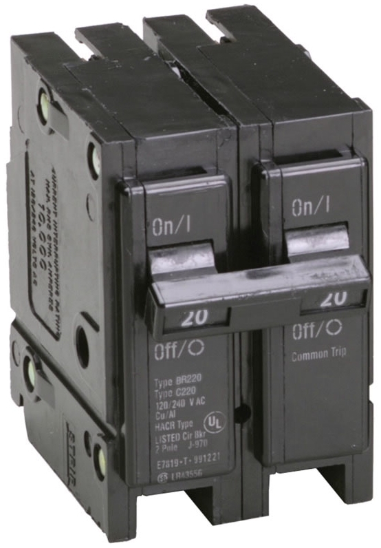 125 Amp Circuit Breaker THQL21125 125 Amp 2-Pole Circuit Breaker - Plug ...