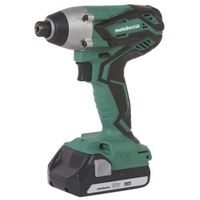 Hitachi WH18DGL Cordless Impact Driver Kit 18 V Lithium Ion 1.3 Ah 0 3200 bpm Cape Electrical Supply