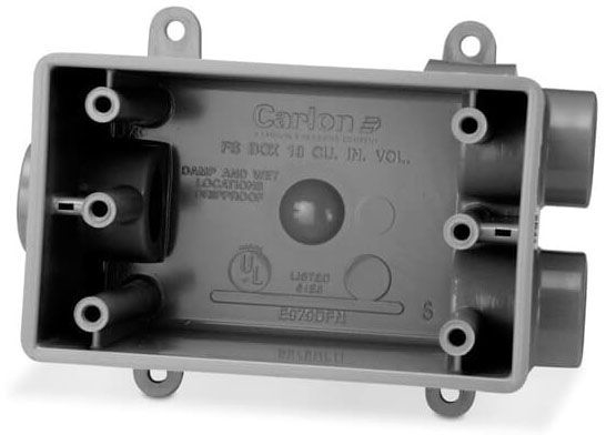 Electrical & DataCom Wire, Cable and Carrier Systems Electrical Boxes ...