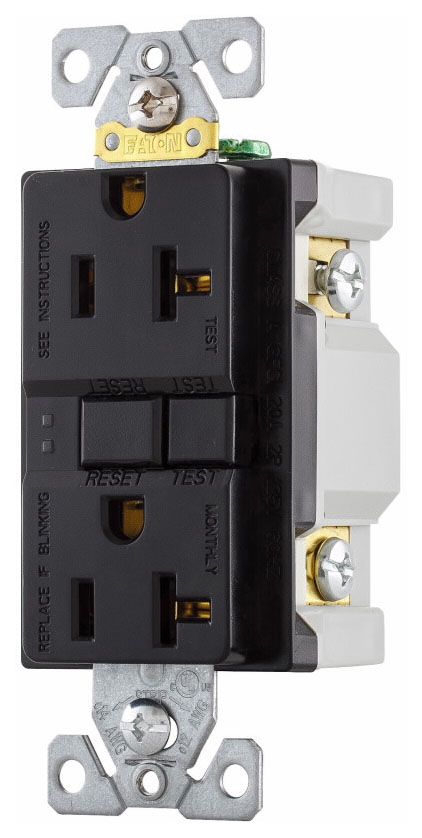 CWDSGF20BK CWD SGF20BK GFCI TR ST DUPLEX 20A 125V BK ** REPLACED W ...