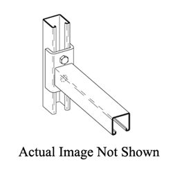 B198A-12-ZN B-LINE CHNL BRKT | Kendall Electric Inc