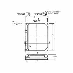 NI88W CAR 8X8 HNG WINDOW KIT.. | Kendall Electric Inc