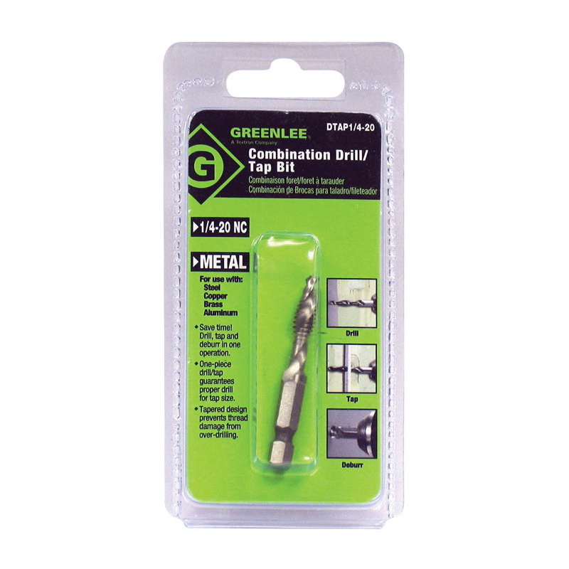 DTAP1 4 20 GRE DRILL TAP 1 4 20 Kendall Electric Inc