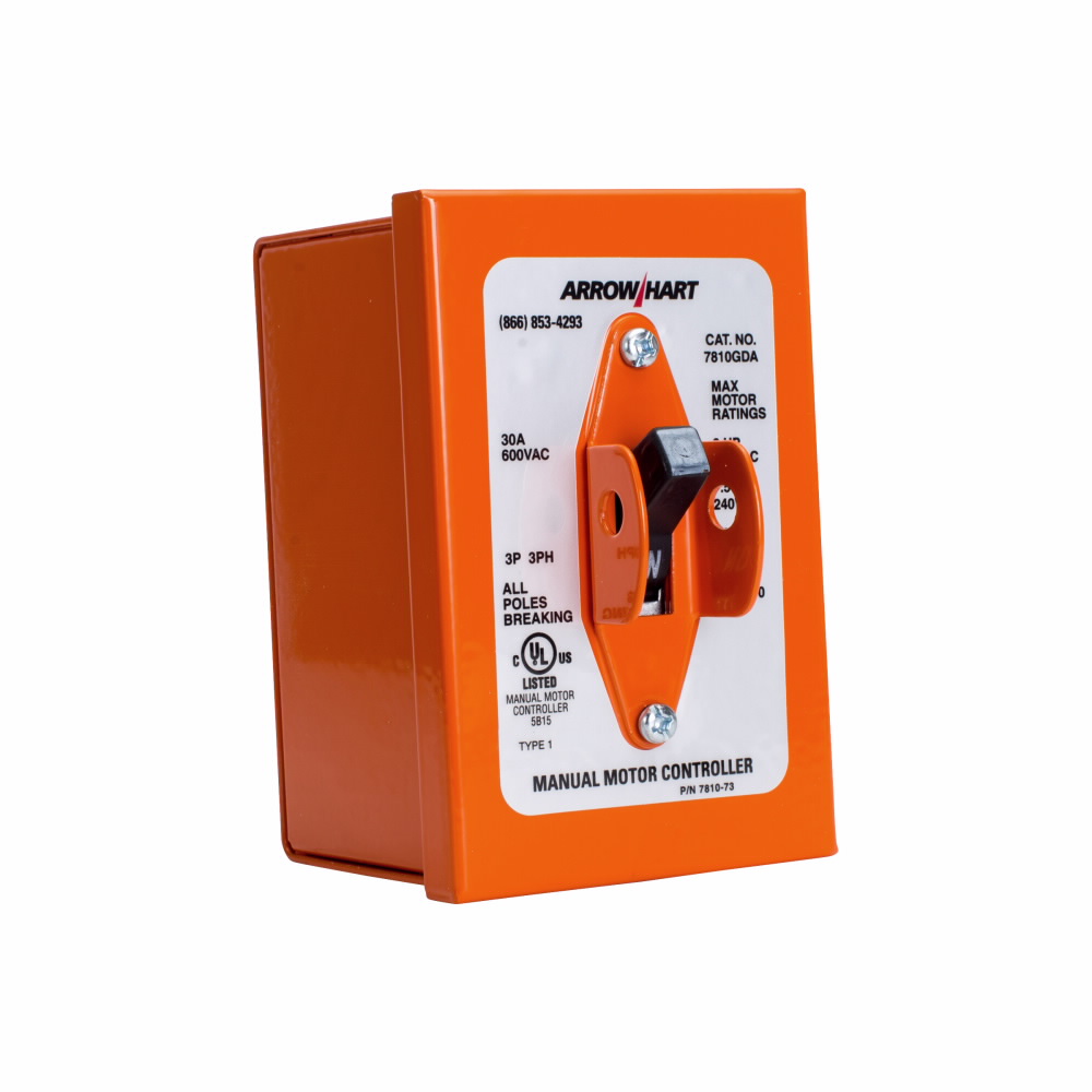 7810GDA CWD 3P 30A MAN CONT RED | Kendall Electric Inc