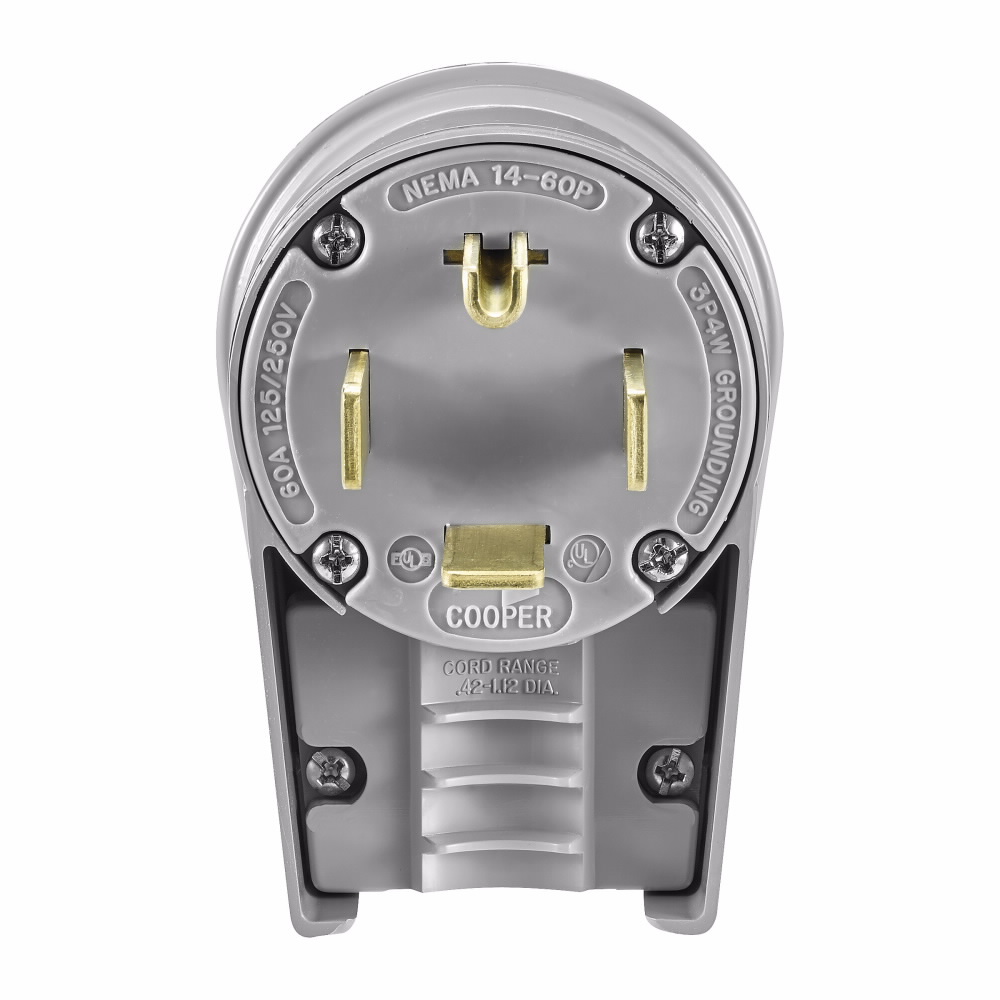 9462AN CWD 3P 4W 60A 125/250V PLUG | Kendall Electric Inc