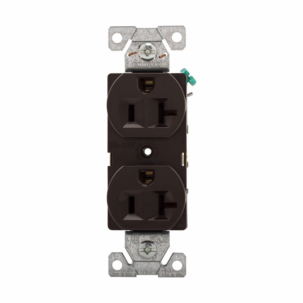 5362B CWD BROWN DPLX RCPT 2P3W B&S | Kendall Electric Inc