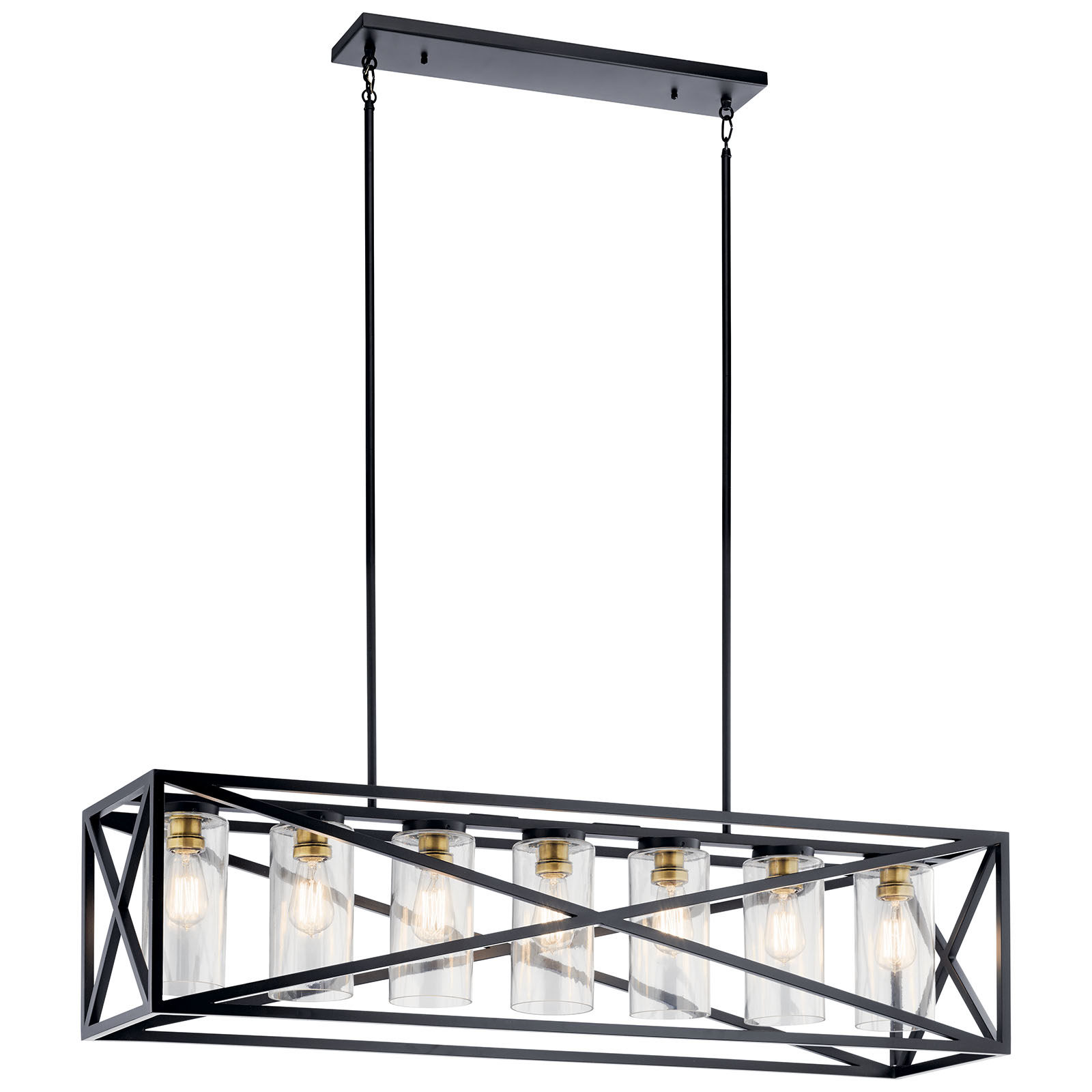 44082BK KICHLER LINEAR CHANDELIER | Kendall Electric Inc
