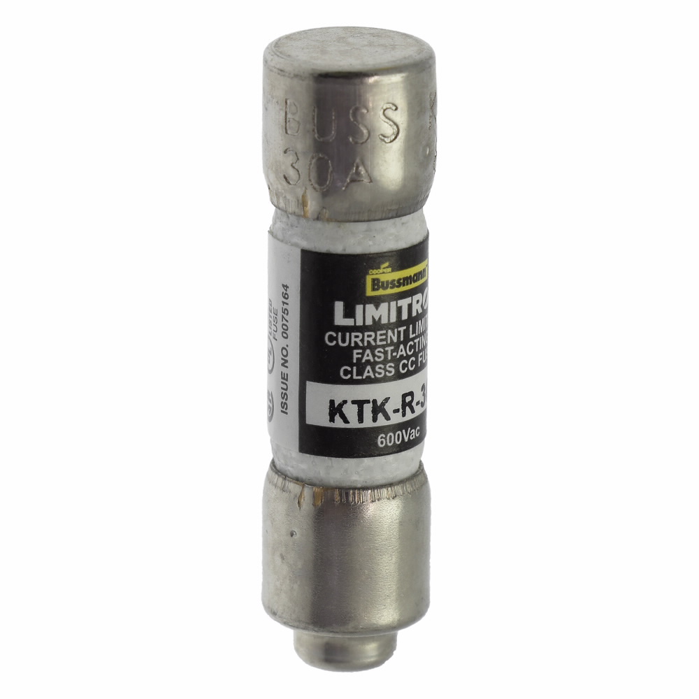 KTK-R-30 BUS FUSE 600V CLASS-CC | Kendall Electric Inc