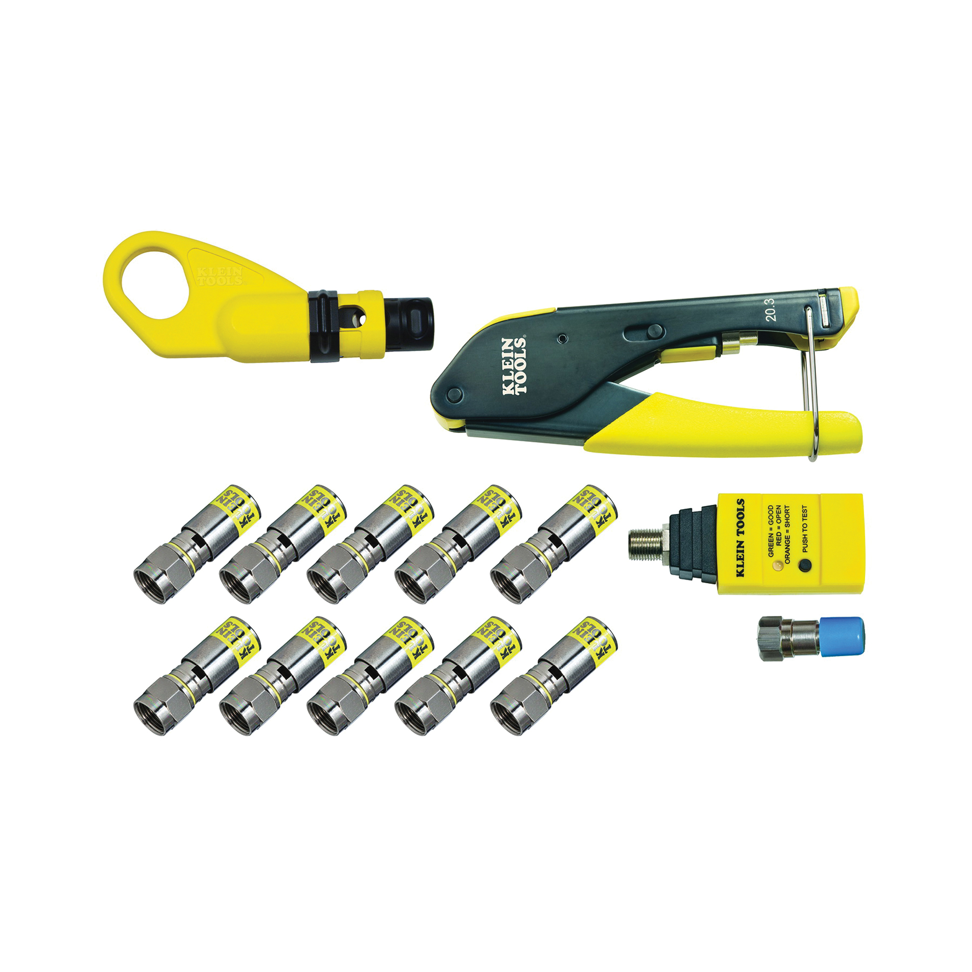 VDV002-818 KLEIN COAX INSTALLATION | Kendall Electric Inc