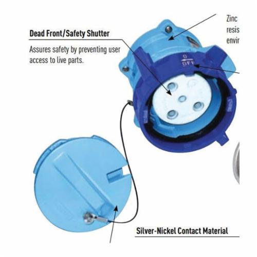 89-34043-172 MEL DB30 RECEPTACLE | Kendall Electric Inc