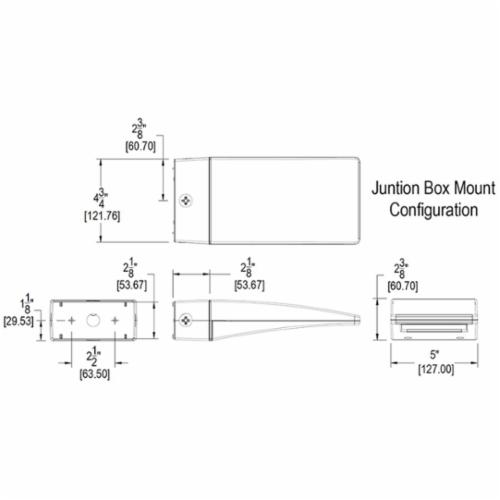 WPLED10Y RAB JUNCTION BOX MOUNT LED | Kendall Electric Inc