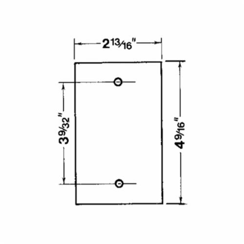 CCB RED DOT DRY-TITE BLANK CVR | Kendall Electric Inc