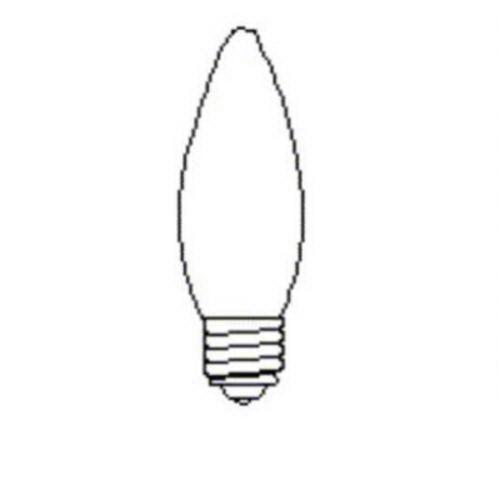 60B10C/DL/BL/4PK-120V/13705 SYLVANIA INCANDESCENT CLEAR DOUBLE LIFE B10 ...
