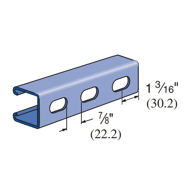 P1000T-20PG UNISTRUT | Kendall Electric Inc