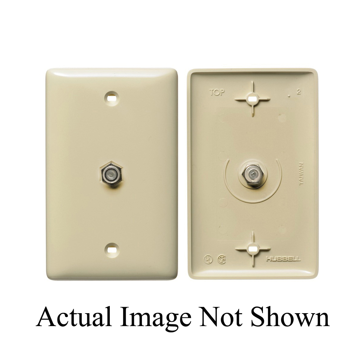 NS750I HUBBELL PLATE | Kendall Electric Inc