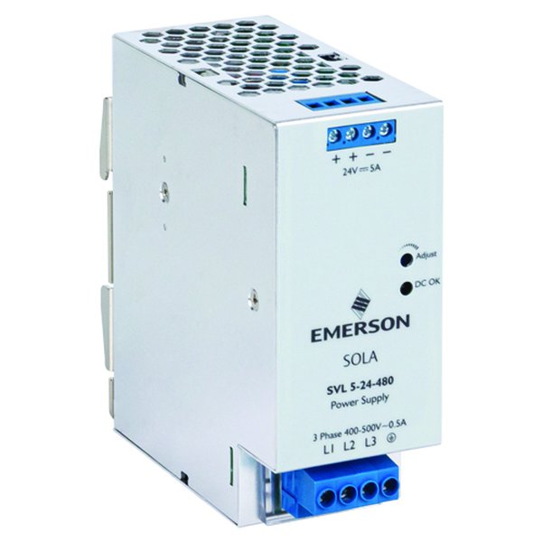 SVL524480 SOLA 120W 24V 5A DIN PS | Kendall Electric Inc