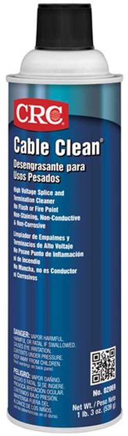 02069 CRC 20OZ CABLE CLEANER | Kendall Electric Inc