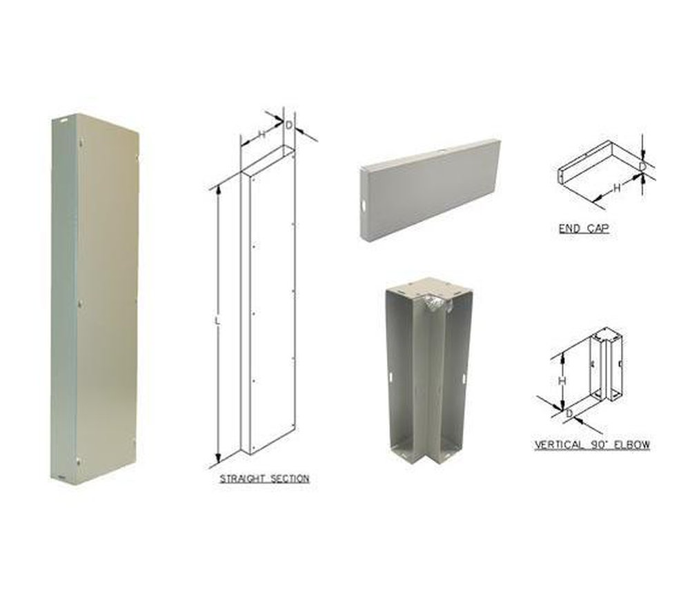 1-183X EBOX 1 18^ 3-1/2^ DUCT | Kendall Electric Inc