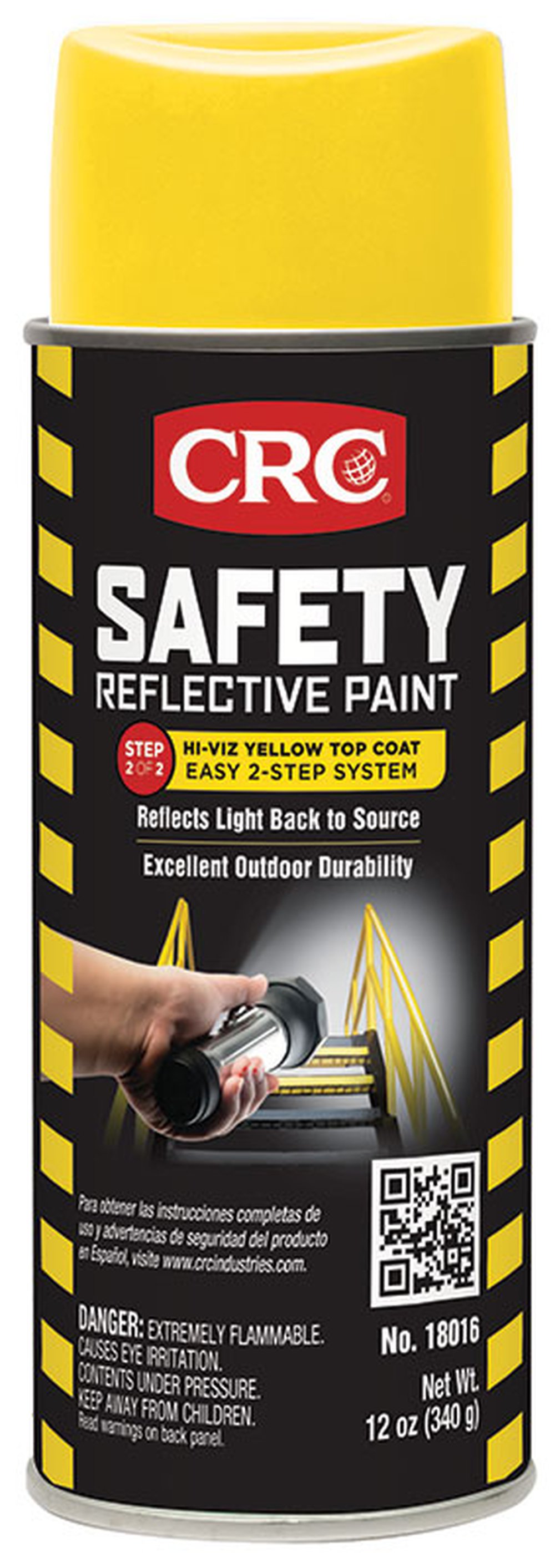 18016 CRC REFLECTIVE PAINT - YELLOW | Kendall Electric Inc