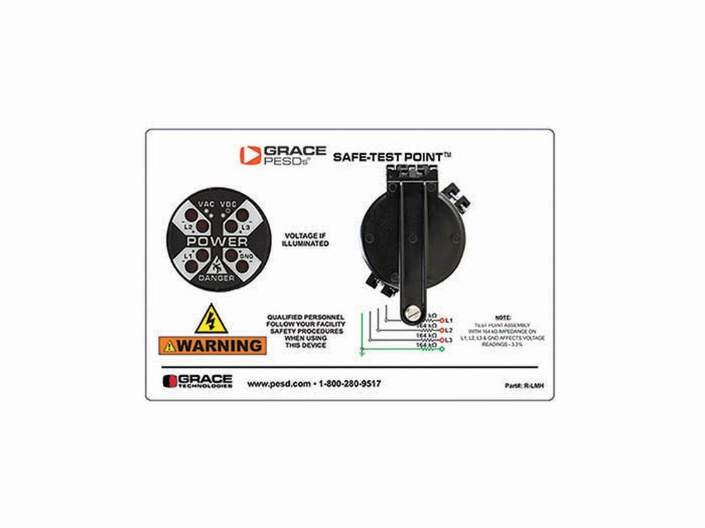 R-3WMT1K-LMH GRACE VOLTAGE INDICATOR AND 1000V SAFE-TEST POINT ...