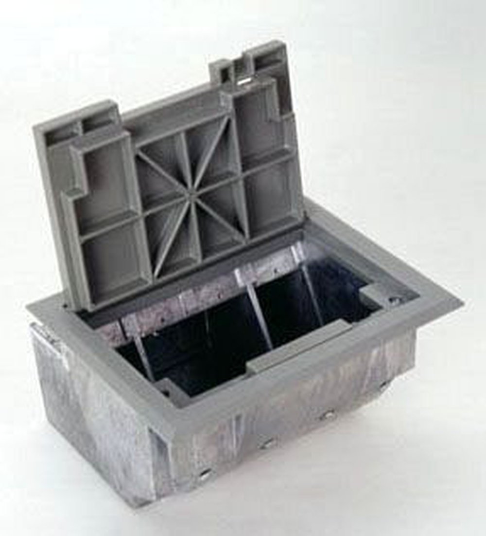 AF1-KT WALKER AF FLOORBOX BLACK | Kendall Electric Inc