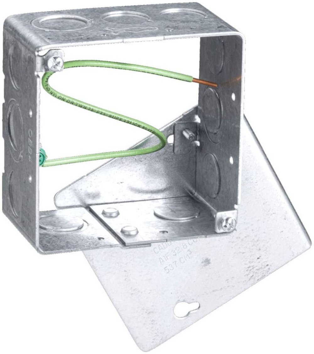 OBB4 CADDY OPEN BACK BOX 4^ BOX | Kendall Electric Inc