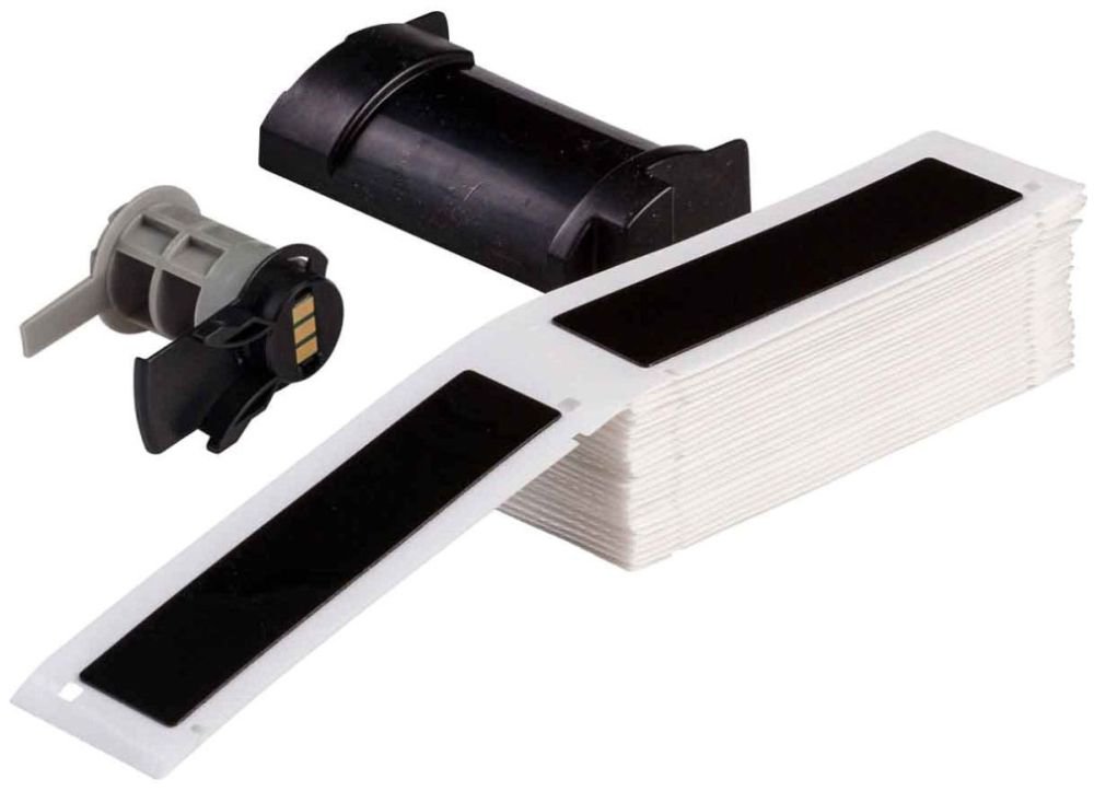 M6-174-593-BK BRADY LABEL 4" X 1" POLYESTER BK RL/50 | Kendall Electric Inc