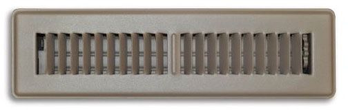 2x12 Brown Floor Register 2 Way 1/2" Spacing (20) 150MB212 | Riley ...