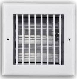 210VO OPPOSED BLADE DAMPER 6X6 210VO 6X6 WHITE | Riley Sales INC