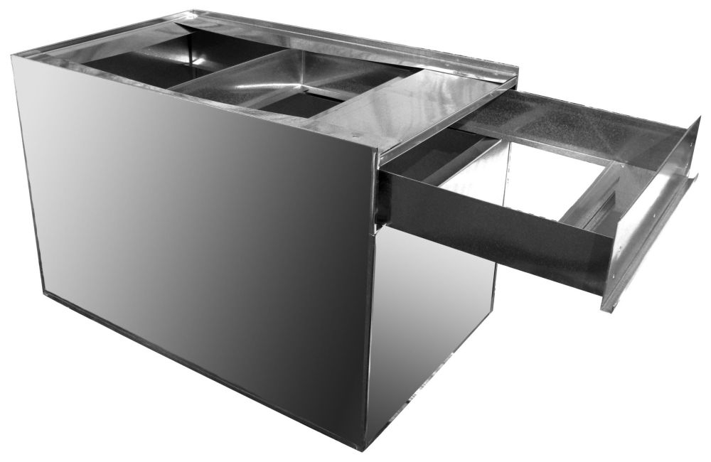 Southwark Metal Mfg. SBF_38IN Sheet Metal Duct Return Air Support Box ...