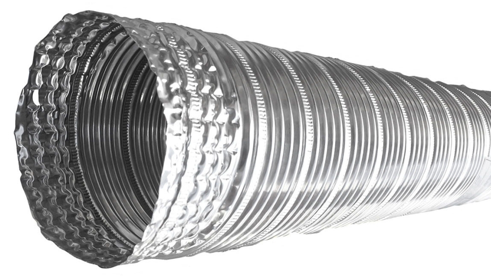 Air Duct 6" T-Fin Pipe 8' Long | Victor Distributing