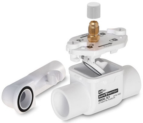 Condensate Drain Line Schrader Valve Cleanout Device | Victor Distributing