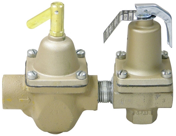 1/2'' Female Threaded x Female Threaded Pressure Regulator and Relief ...