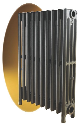 7'' x 4-7/16'' x 19'', Cast Iron Free-Standing Radiator | Wallington ...