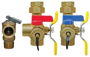 Water Heater Service Valve Kit, FPT | Wallington Plumbing Supply ...
