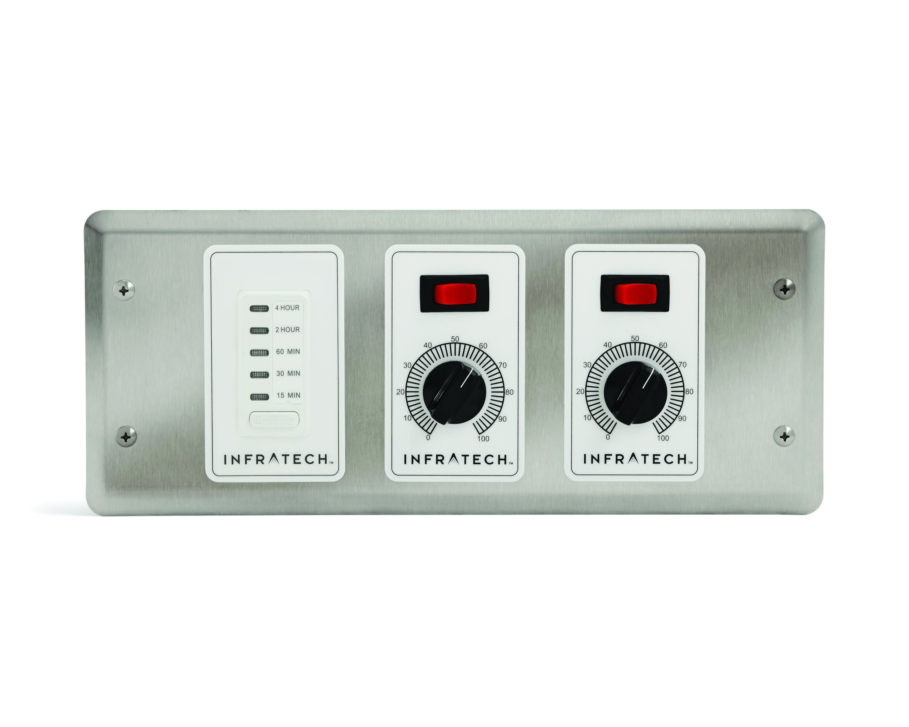Infratech 2-Zone Analog Controller with Digital Timer 30-4046 | Infratech Heaters