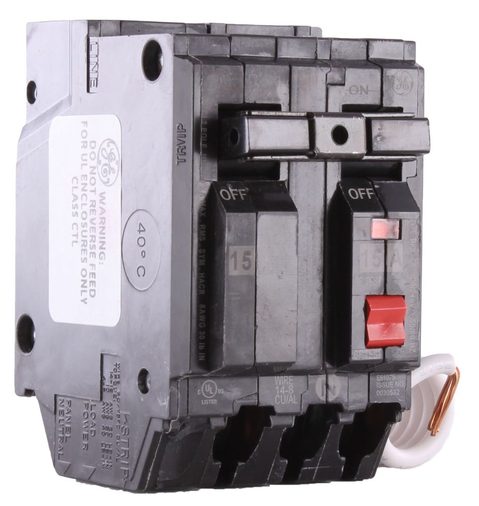 General Electric Miniature Circuit Breaker THQL2115GFT | Warshauer ...