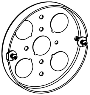 Steel City Electrical Round Pancake Box 56111 | Warshauer Electric Supply
