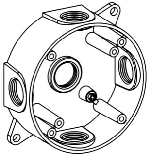 Red Dot Electrical Weatherproof Boxes