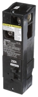 Siemens Molded Case Circuit Breaker 2 Pole 200 Amp 240 Volt QS Type ...