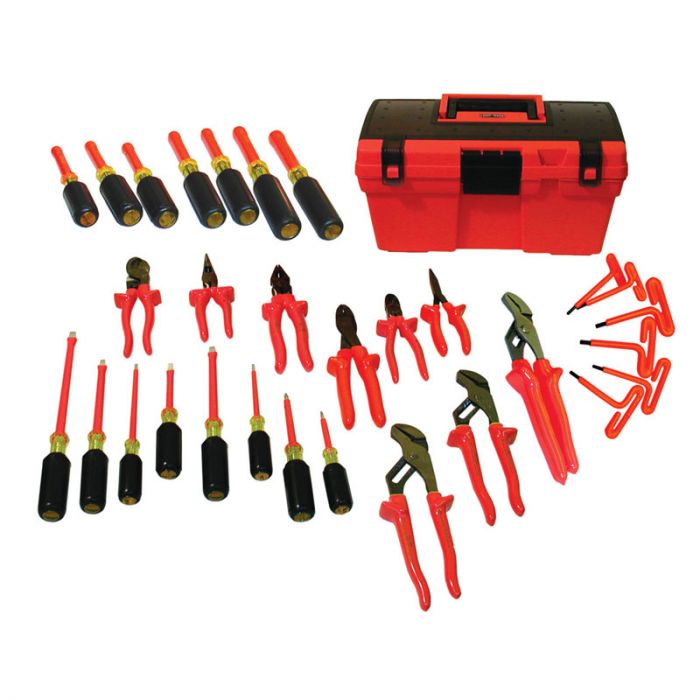 Salisbury 30 Piece Electrician's Insulated Tool Kit TK30ETK | Warshauer ...