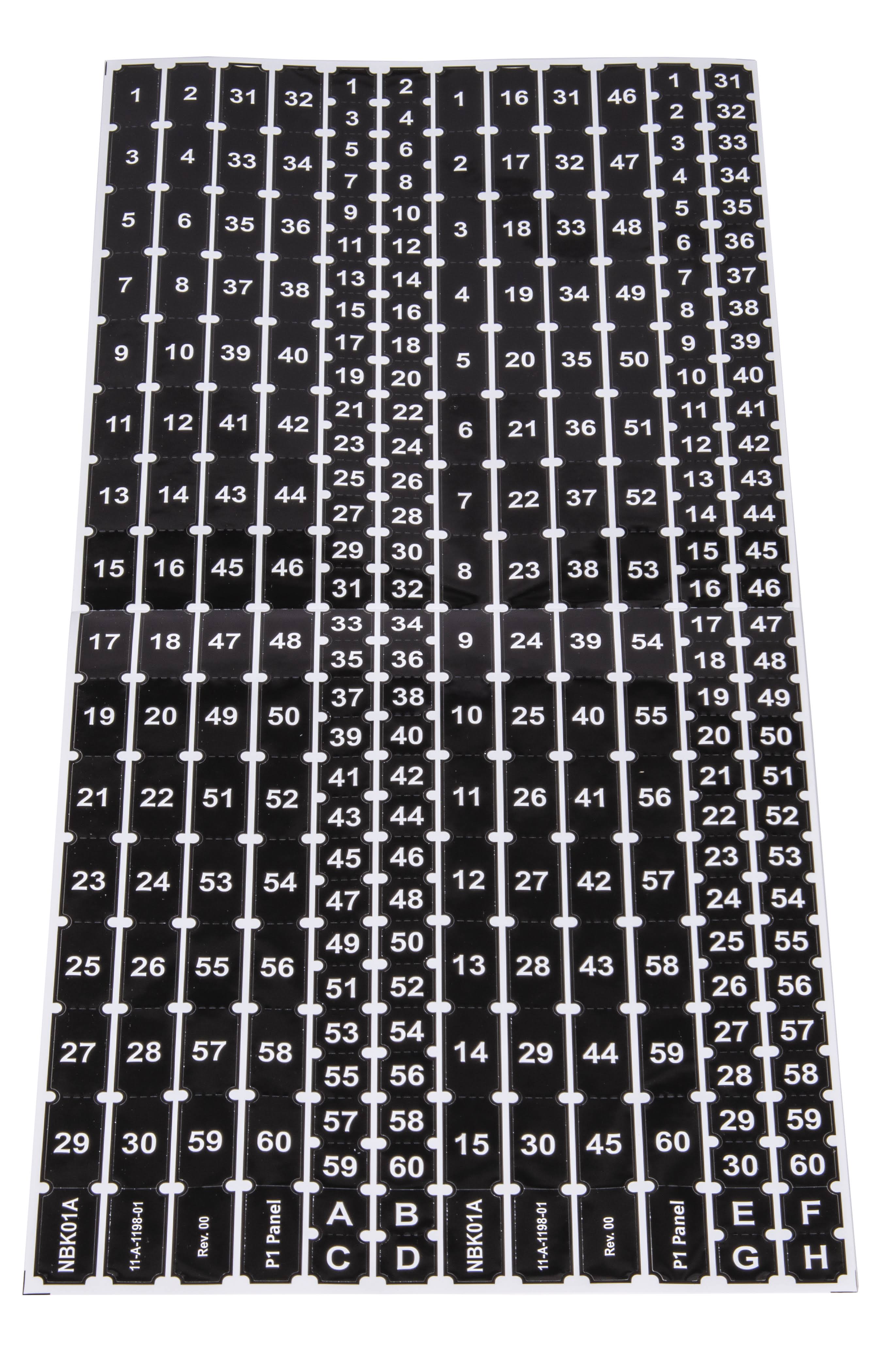 Siemens Stick-On Numbering Kit NBK02A | Siemens - Warshauer Electric Supply